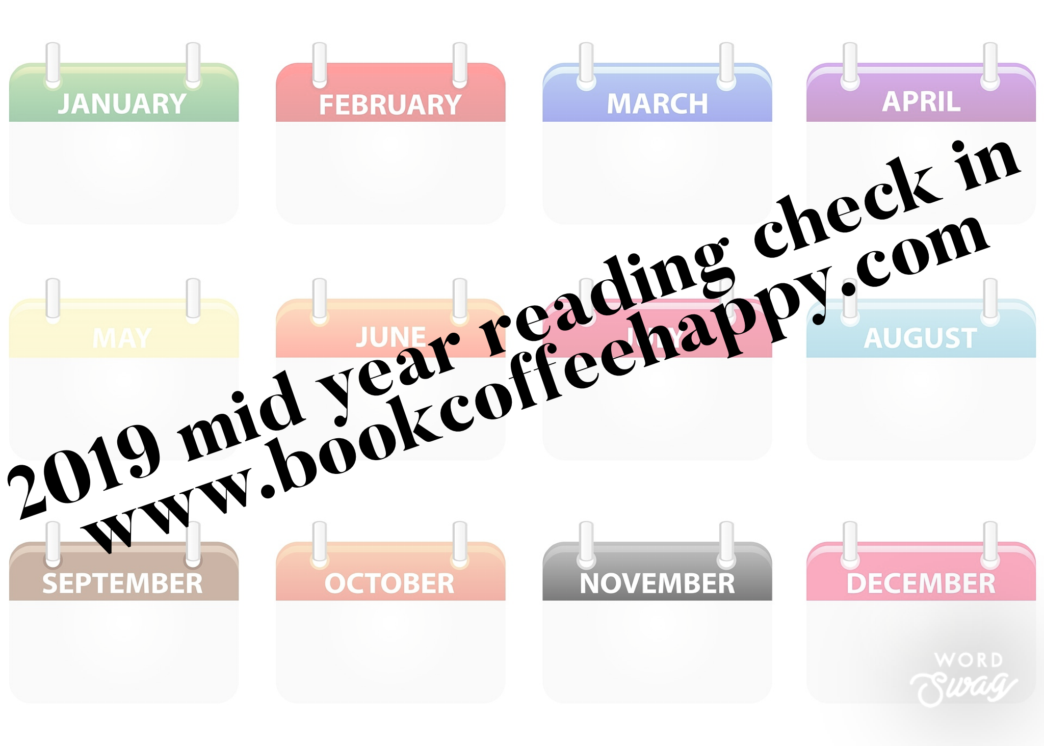 2019 Mid Year Reading Check In – Book Coffee Happy