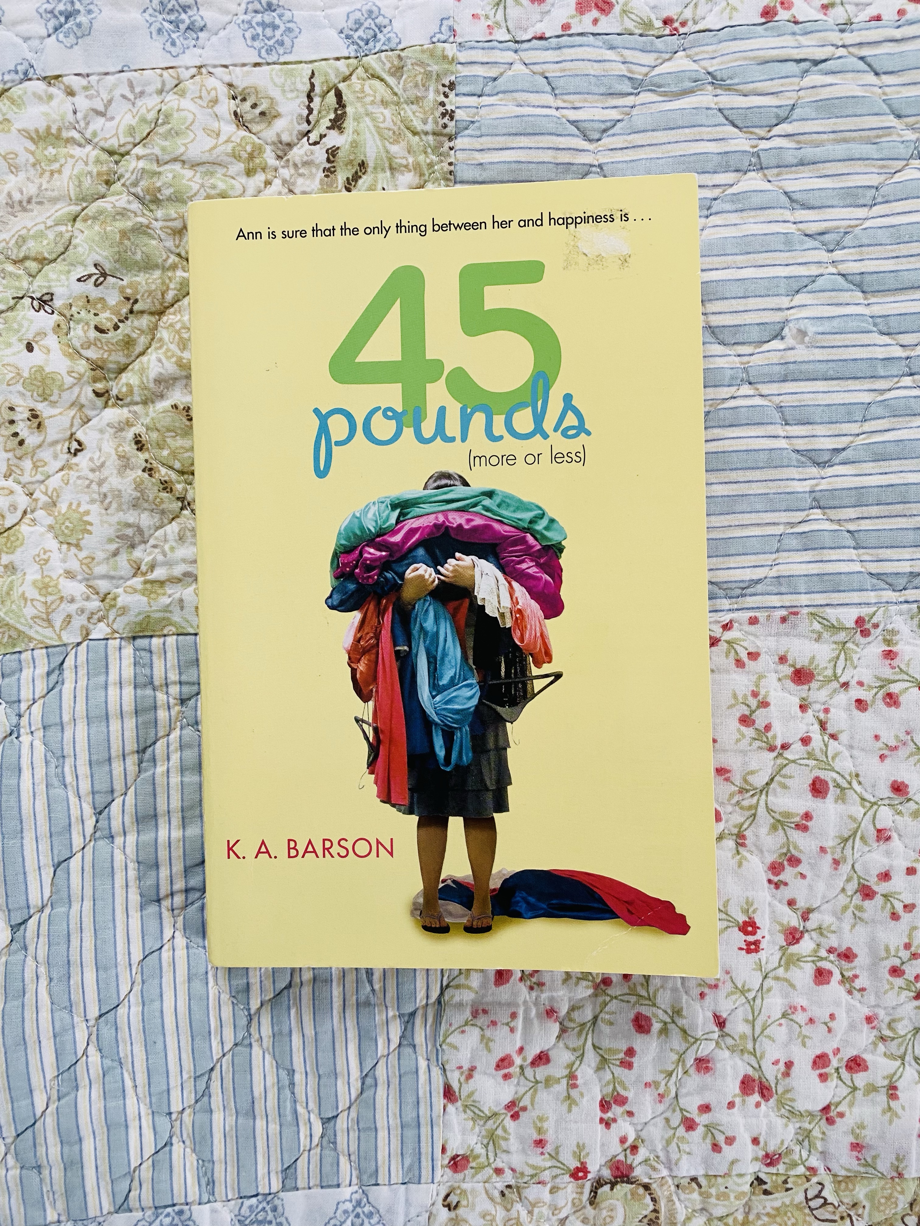 Book Review: 45 Pounds (More or less) {K.A. Barson} – Book Coffee Happy